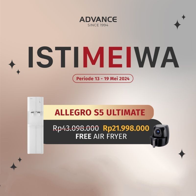 Jual ADVANCE Reverse Osmosis Allegro S5 WS8846 - Water Purifier ...
