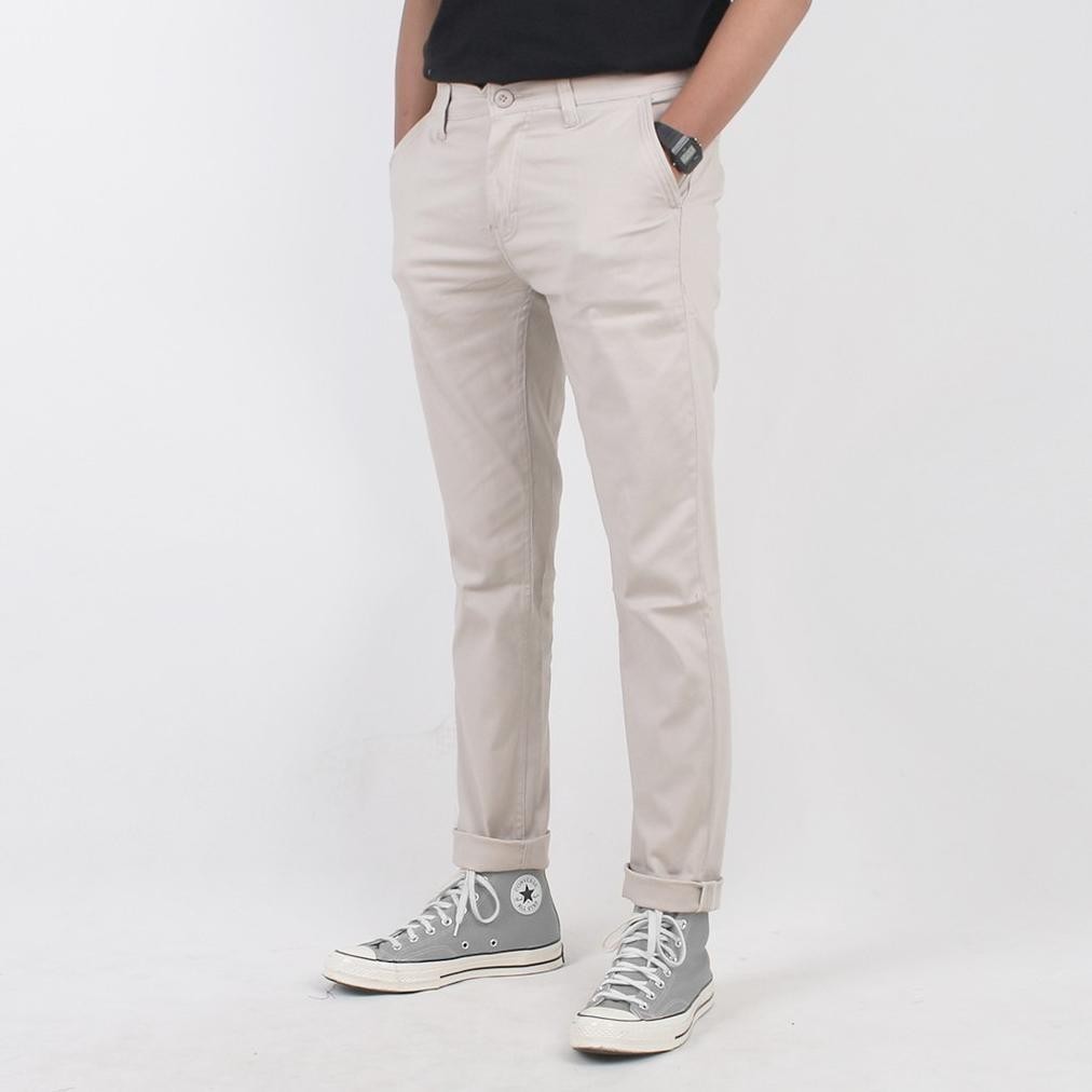 Jual Celana Panjang Tactical Pria Celana Chino Slim Fit Kerja Kantor Santai Liburan Cowok ...