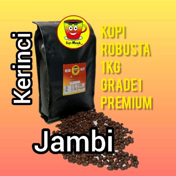 Jual Kopi Robusta Kerinci Jambi Kopi Sangrai/Kopi Biji/Kopi Bubuk ...
