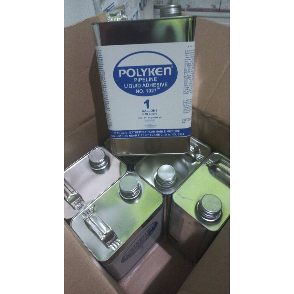 Jual Primer Polyken coating pipeline 1027 3,78 Liter- lem pipa polyken ...