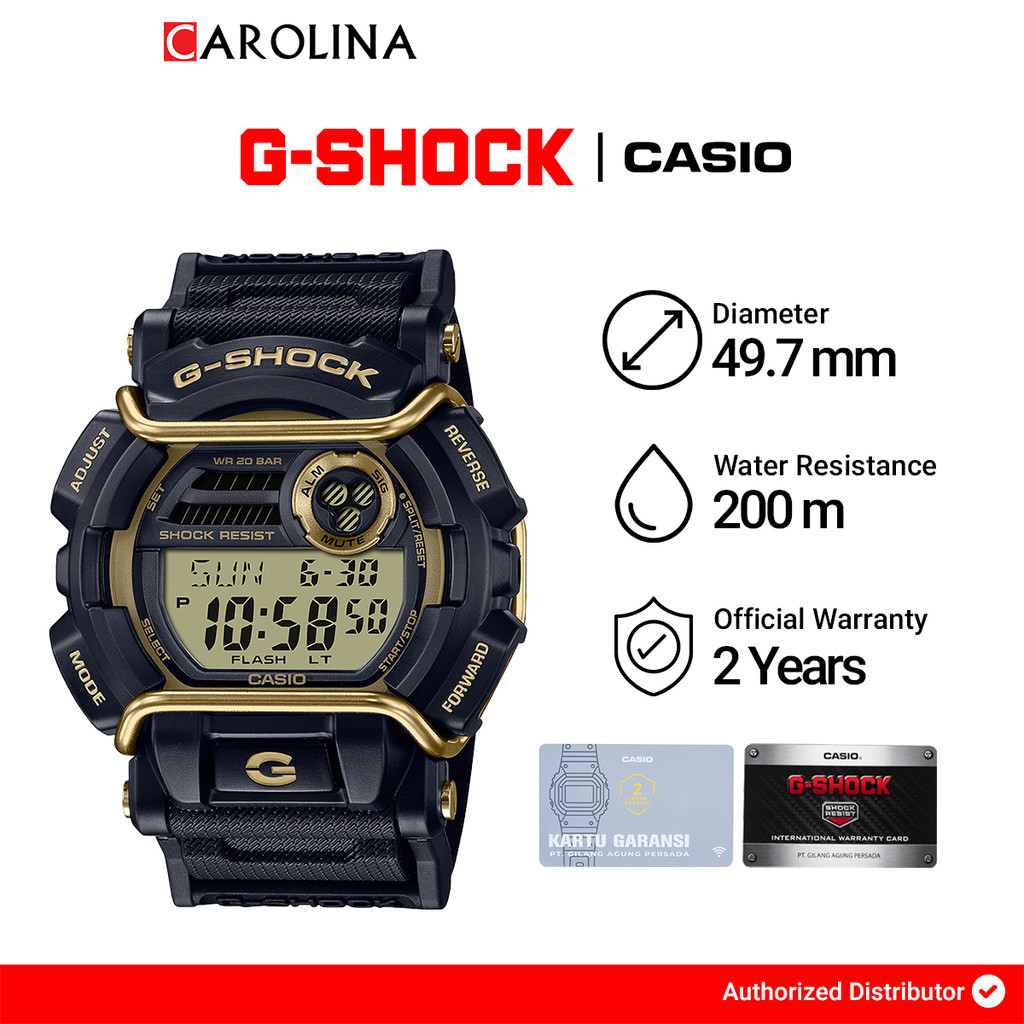 Jual Jam Tangan Casio G SHOCK GD-400GB-1B2 Pria | Shopee Indonesia