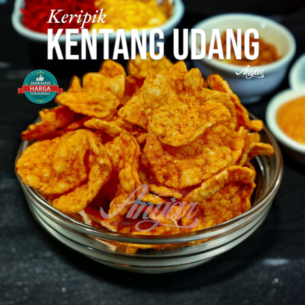 Jual Keripik Kentang Udang @250gr | Shopee Indonesia