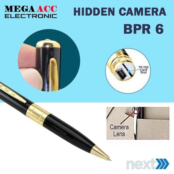 Jual Spy Camera Pen Bpr 6 - Kamera Tersembunyi Model Pulpen - Hidden ...