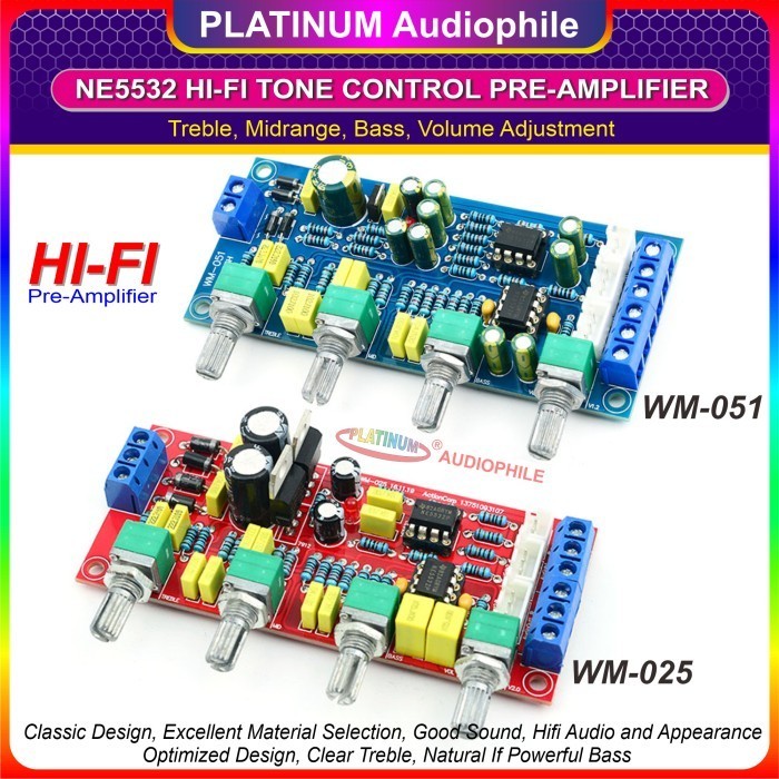 Jual Stereo Tone Control Modul Ne5532 Hifi Audio Pre Amplifier Preamp ...