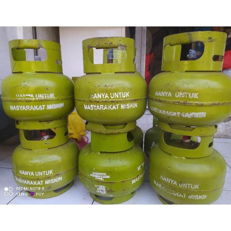 Jual bas-12 Tabung gas 3 kg /tabung gas melon/tabung gas 3kg kosong ...