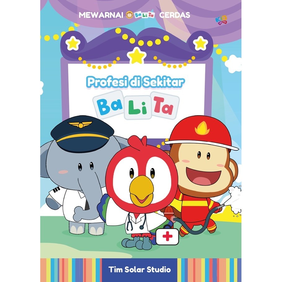 Jual Mewarnai Balita Cerdas: Profesi Di Sekitar Balita | Shopee Indonesia