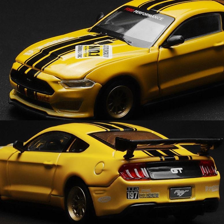 Jual An85 Ford Mustang GT Diecast Modifikasi Mainan Miniatur Mobil ...