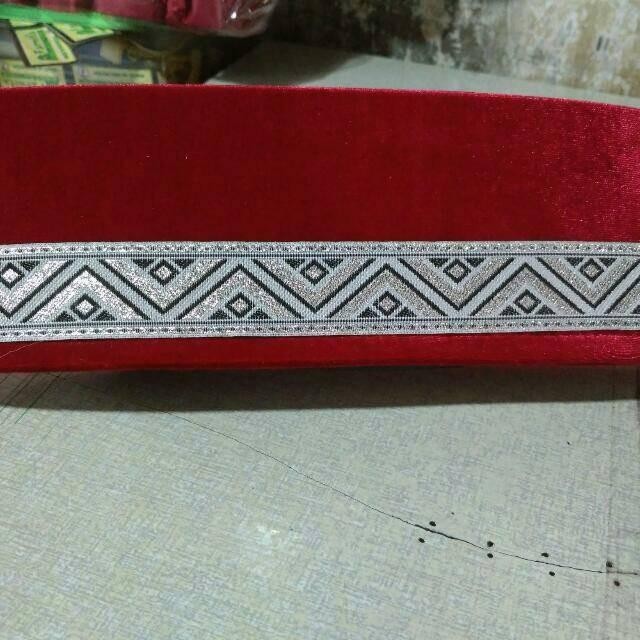 Jual Peci Betawi Merah Renda Ukuran Anak-Anak | Shopee Indonesia
