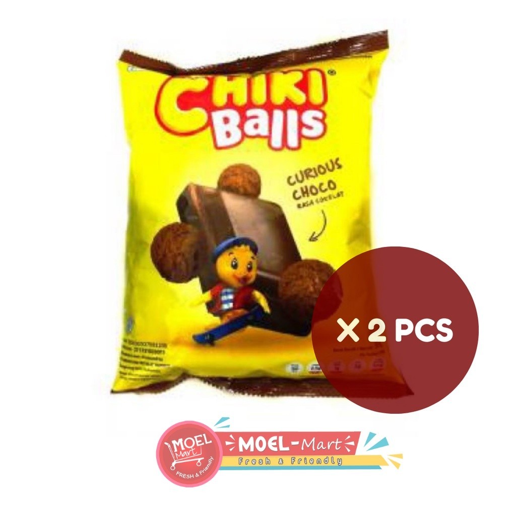 Jual CHIKI BALLS Rasa Choco 2pcs x 55gr | Shopee Indonesia