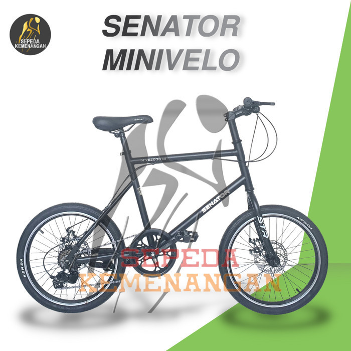 Jual SEPEDA MINIVELO SENATOR 8 SPEED | Shopee Indonesia