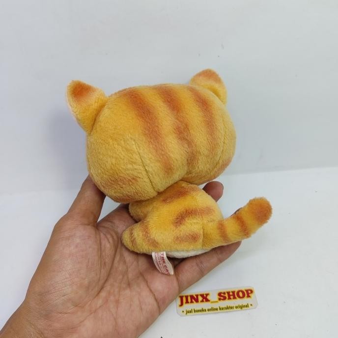 Jual BONEKA KUCINH OREN THE CATS ORIGINAL NEKO NYANKO CAT T2605 ...