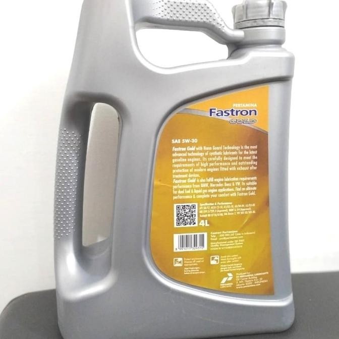 Jual Fastron Gold Lambo Sae 5W-30 Api Sn/Cf 4L Oli Pelumas Pertamina ...