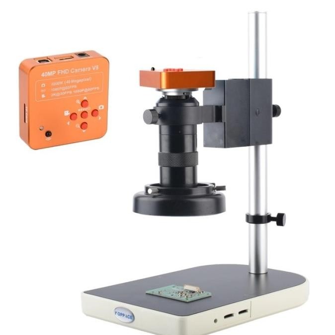 Jual Mikroskop Camera 40Mp Koneksi Hdmi Usb Pembesaran 100X Microscope ...