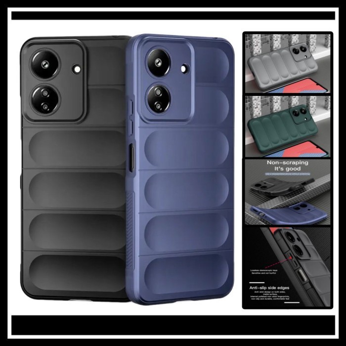 Jual Xiaomi Redmi 13C 4G NFC Magic Shield Original Case Soft Casing Sil ...