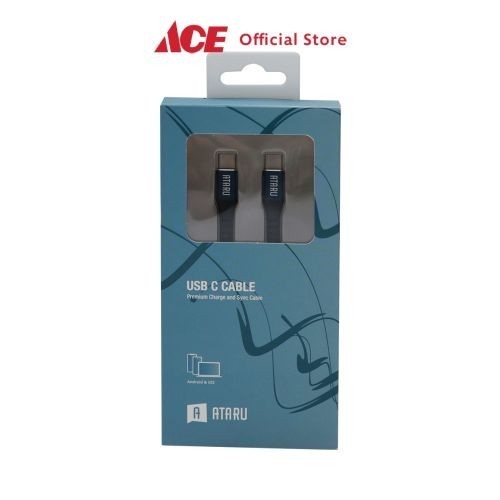 Jual Ace - Kabel Charger Braided Usb Type C To C - Biru | Shopee Indonesia