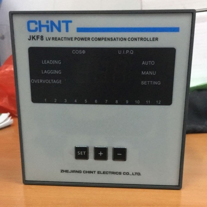 Jual Unik Chint Jkf8 Intelligent Power Factor Compensation Controller 12 Steps | Shopee Indonesia
