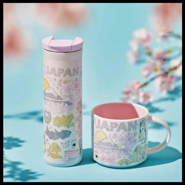 Jual Japan Spring Sakura Tumbler Starbucks Been There Series Jepang ...