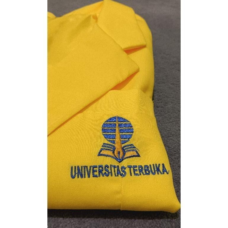 Jual PROMO JAS ALMAMATER UT UNIVERSITAS TERBUKA ALMET UT KUNING READY ...