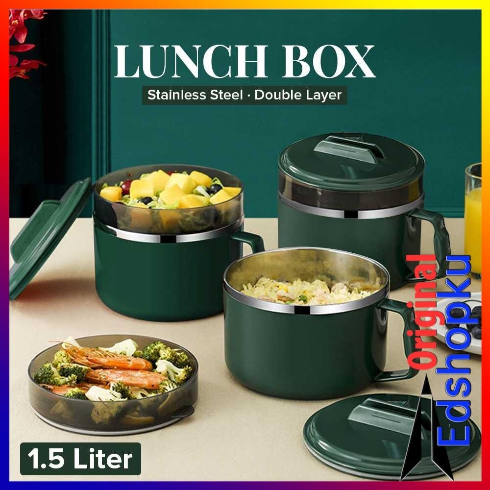 Jual Kotak Tempat Makan Wadah Kue Kantor Piknik Wisata Lunch Box ...