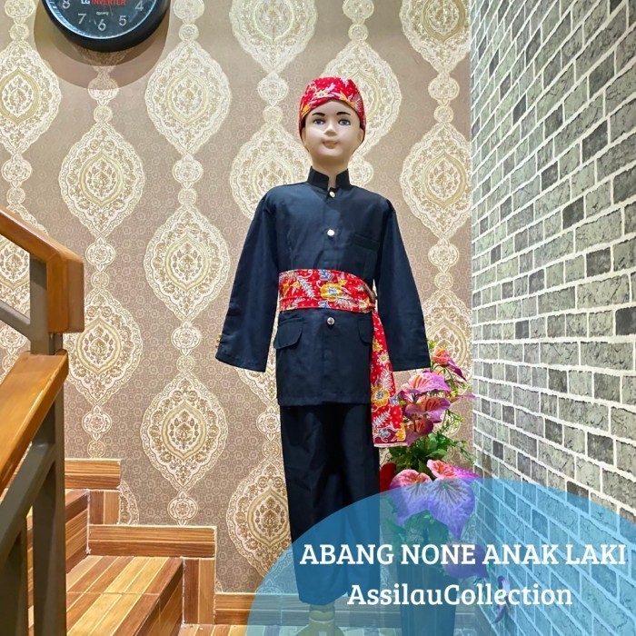 Jual Pakaian Tradisional Abang None Anak//Baju Adat Abang None Anak ...