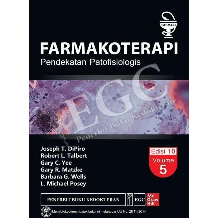 Jual Farmakoterapi Pendekatan Patofisiologi Edisi 10 Vol 5 - Joseph Dipiro | Shopee Indonesia
