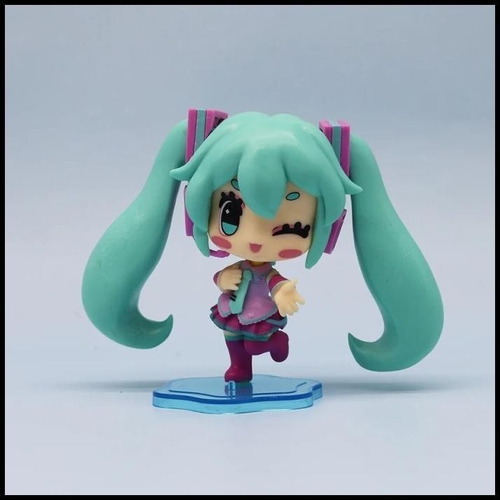 Jual HOT DEAL HATSUNE MIKU CHIBI ACTION FIGURE TOPPER CAKE ...