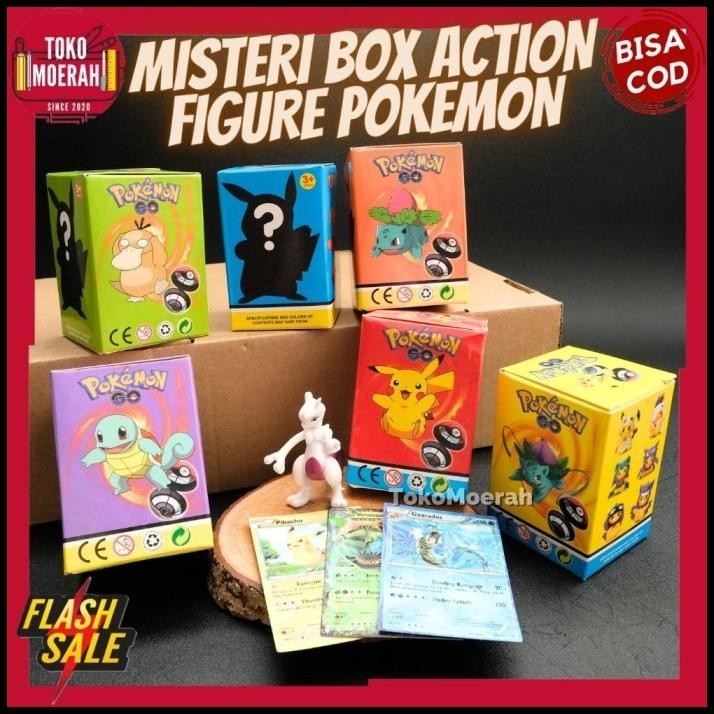 Jual TERBARU MISTERI BOX POKEMON ACTION FIGURE MINI MAINAN BOX MYSTERY ...
