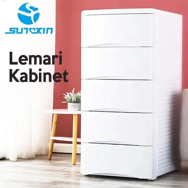 Jual PLASTIC STORAGE CABINET, LEMARI/LACI PLASTIK Putih | Shopee Indonesia