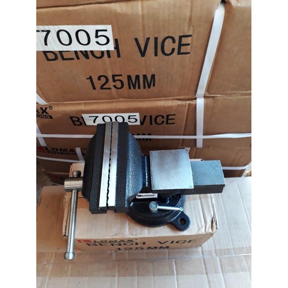 Jual Ragum Duduk Putar 5 Inch / Swivel Bench Vise 360 / Catok Paron ...