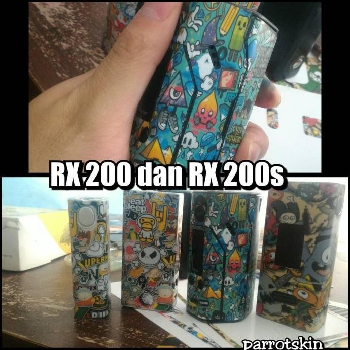 Jual DAFTAR LIST GARSKIN VAPE PARROTSKIN -update- by Device Styler ID ...