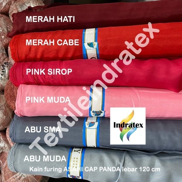 Jual Kain Furing Asahi Cap Panda Lebar 120 Cm Per 1 Roll Bahan Lapisan ...
