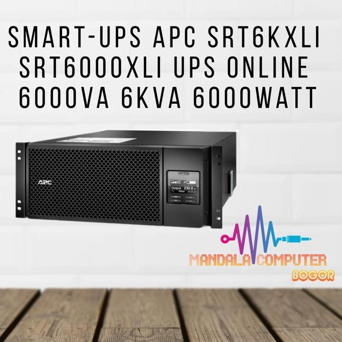 Jual Smart-UPS APC SRT6KXLI SRT6000XLI UPS Online 6000VA 6Kva 6000watt | Shopee Indonesia