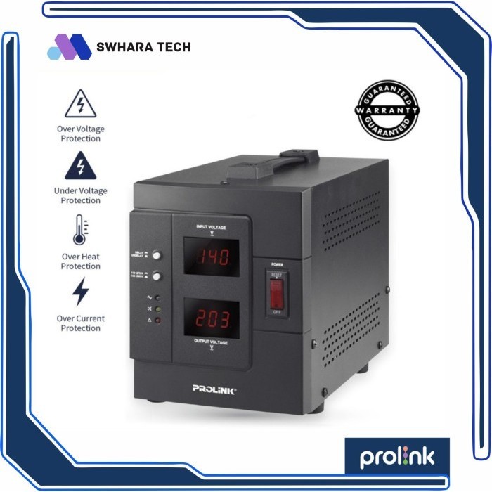 Jual 0beng PROLINK Stabilizer PVR2000D AVR Relay Controlled PVR Series ...