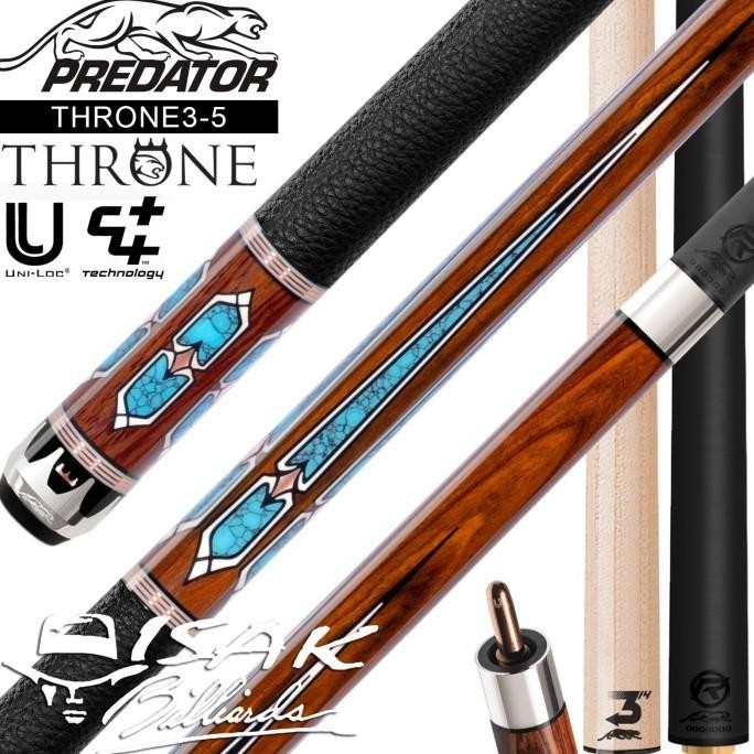 Jual PREDATOR CUE THRONE3 5 - LOW DEFLECTION BILLIARD STICK BILIAR STIK ORI | Shopee Indonesia