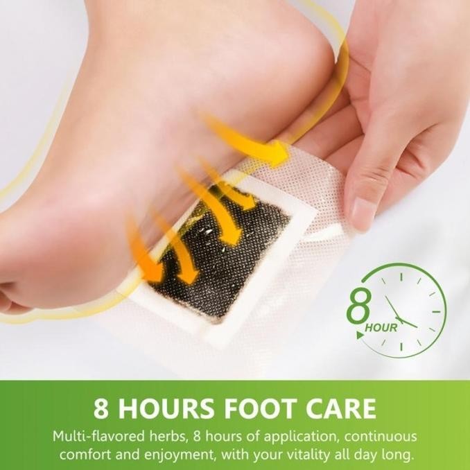 Jual Patch Detox Kaki 50pcs Detox Foot Patch Koyo Kaki Dehumidifikasi ...