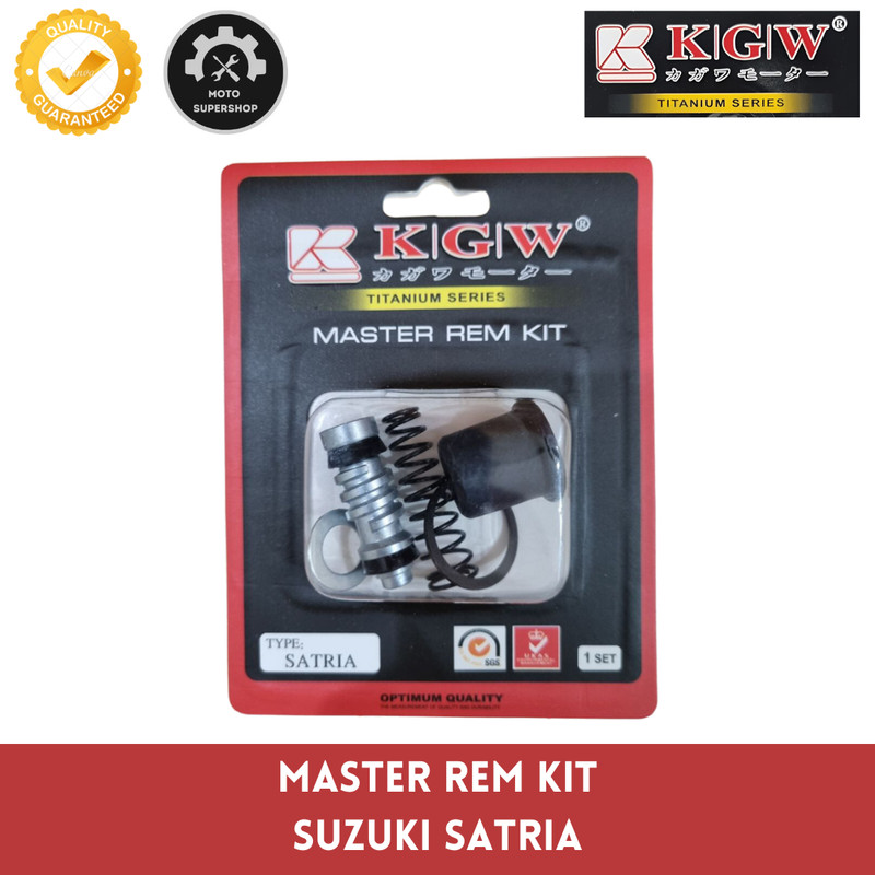 Jual MASTER REM KIT BELAKANG / REAR [KGW] - SATRIA 2 TAK / SATRIA FU 150 | Shopee Indonesia