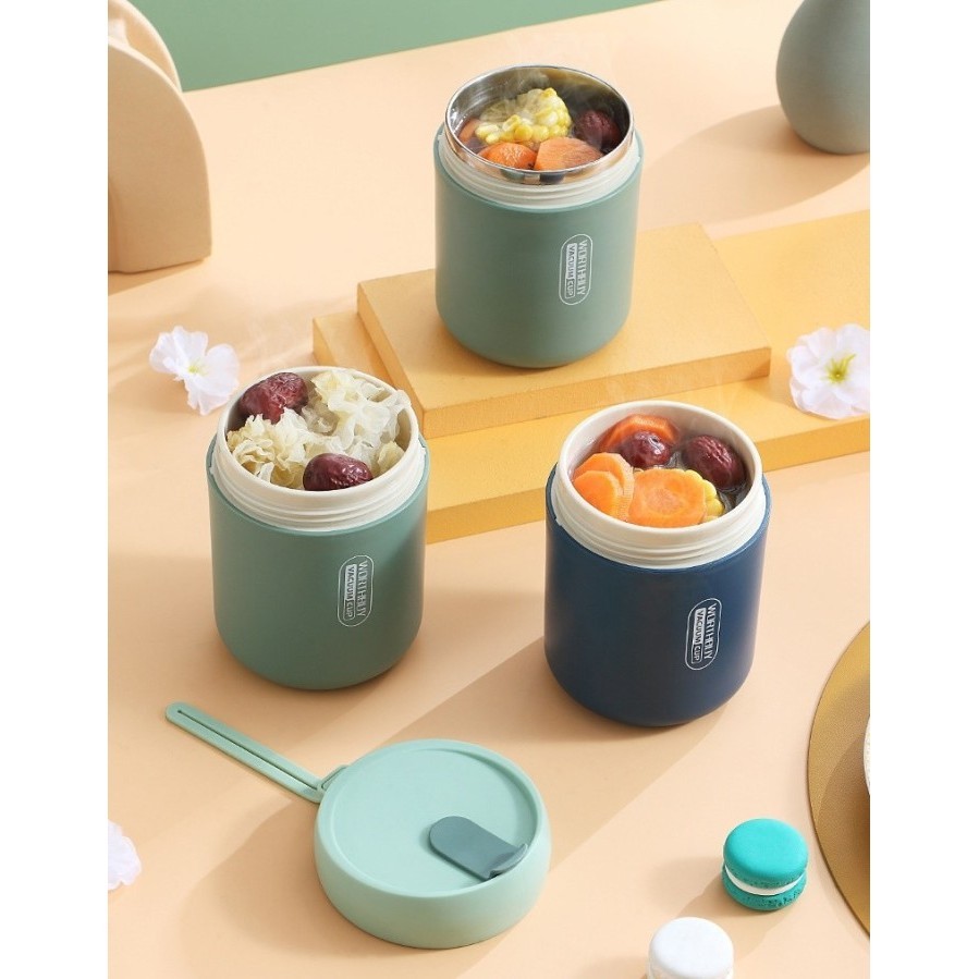 Jual Termos Vacuum Cup Stainless Tempat Kuah Sup Tahan Panas | Shopee ...