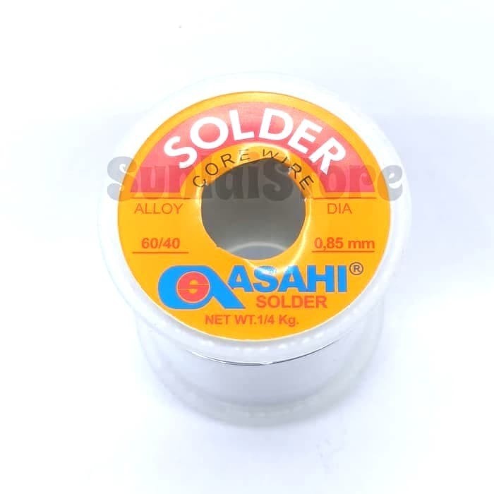 Jual Timah Solder Asahi 250 Gram 0.8Mm | Shopee Indonesia