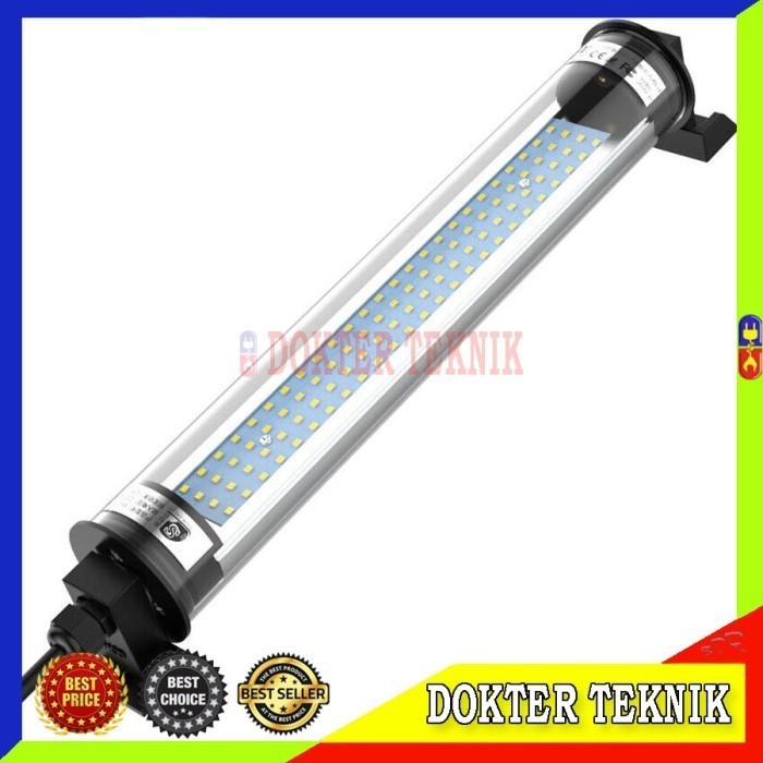 Jual LED Lamp CNC 40cm 15W Lathe Round Tube Equipment Waterproof - 40w ...