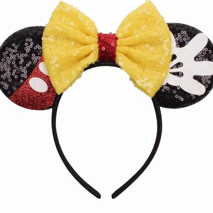 Jual Bando Disney Land Mickey Mouse-Bando Frozen Stitch -Bando Manik ...