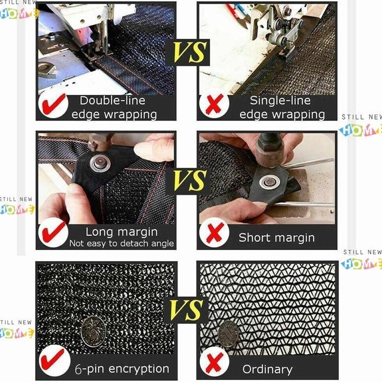 Jual u-45 95% Paranet Hitam Jaring Paranet Pelindung Sinar Matahari ...