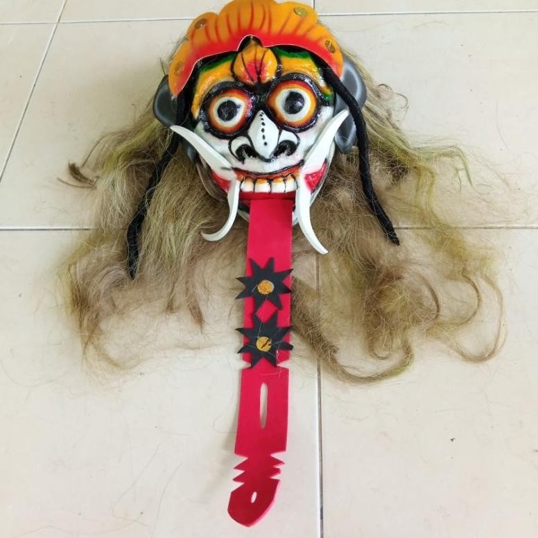 Jual Topeng Leak Mika /Topeng Gedruk Buto / Topeng Mainan Leak Bali ...