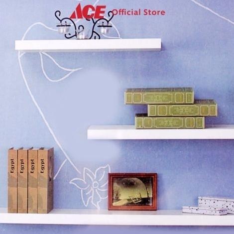 Jual Ace Stora 90 cm Rak Dinding Minimalis - Putih | Shopee Indonesia