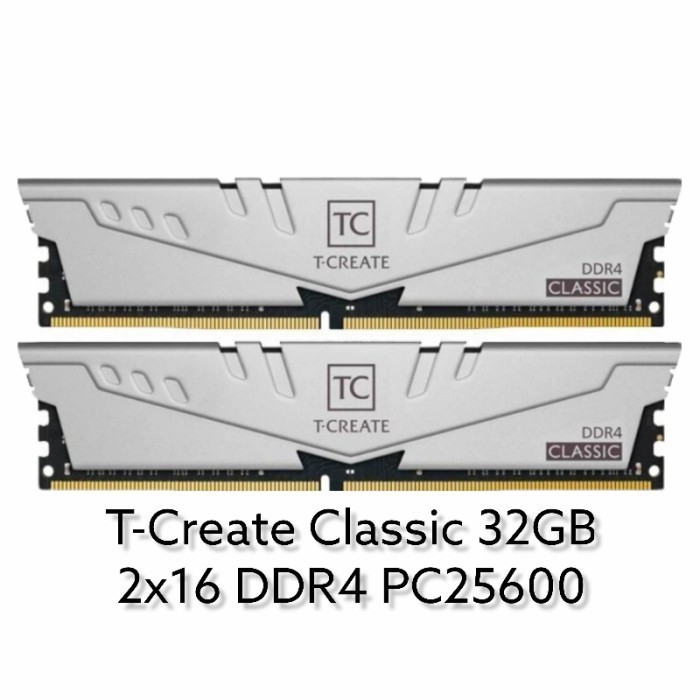 Jual Team Group T-Create Classic Ddr4 32Gb (2X16) 3200Mhz - Ram ...