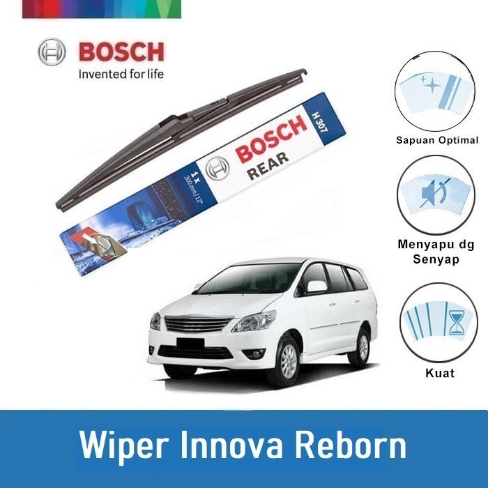 Jual Bosch Rear Wiper Kaca Belakang Mobil Innova Reborn 12" H307 - 1 ...