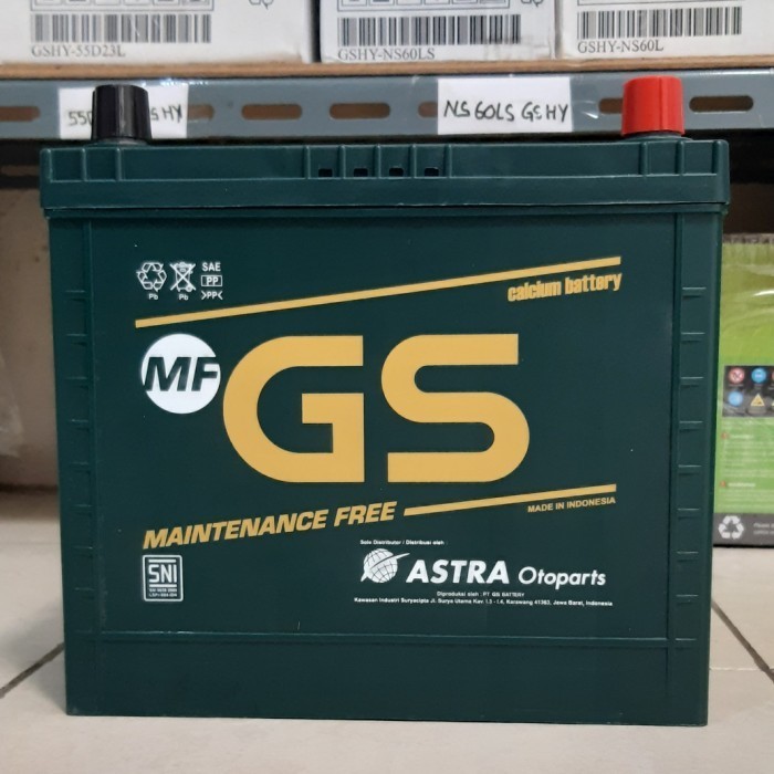 Jual Aki Mobil Honda Hrv, Crv, Accord Ns60Ls 46B24L(S) Gs Astra Mf Ns60L(S) | Shopee Indonesia