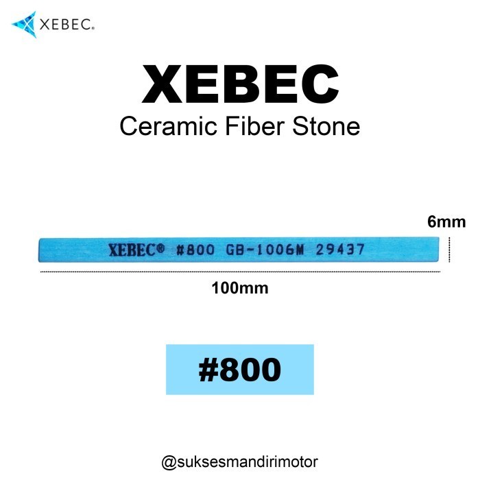 Jual Bagus Xebec Ceramic Fiber Stone Grit 1000/800/400/180 10/6Mm | Shopee Indonesia