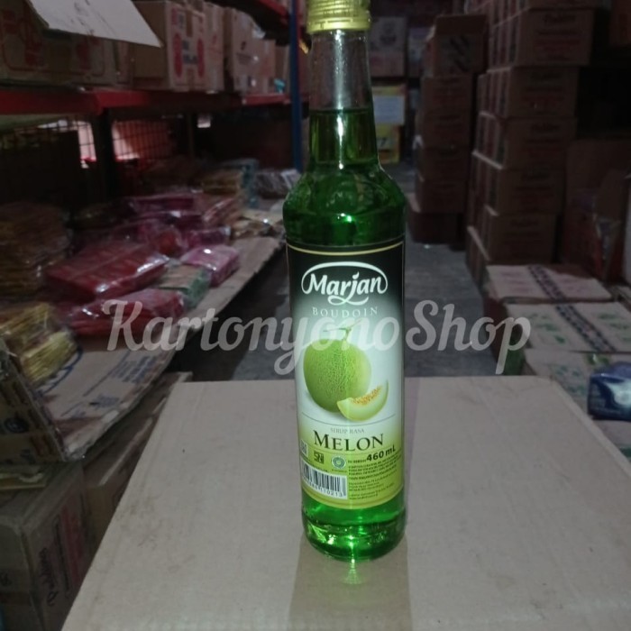 Jual Syrup Sirup Marjan Boudoin Melon Per Dus Isi 12 Botol | Shopee ...