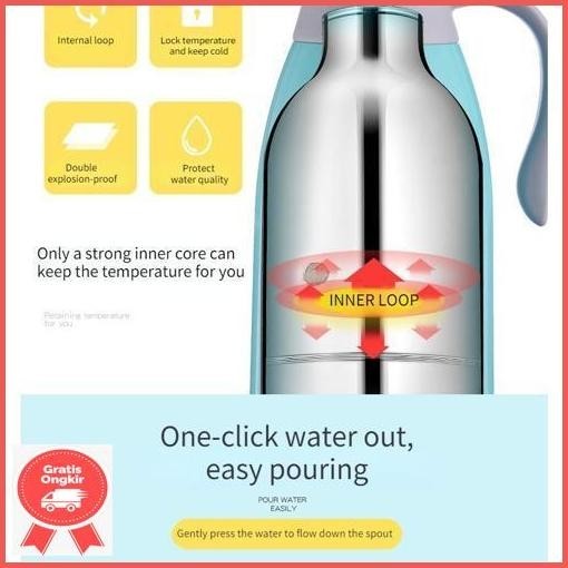 Jual New Arrival Teko Jug Air Panas Dingin 1 Liter / Termos Pinguin Jug ...