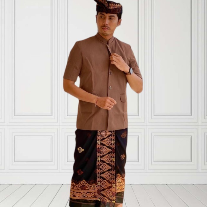 Jual Set pakaian adat Bali Pria by request | Shopee Indonesia